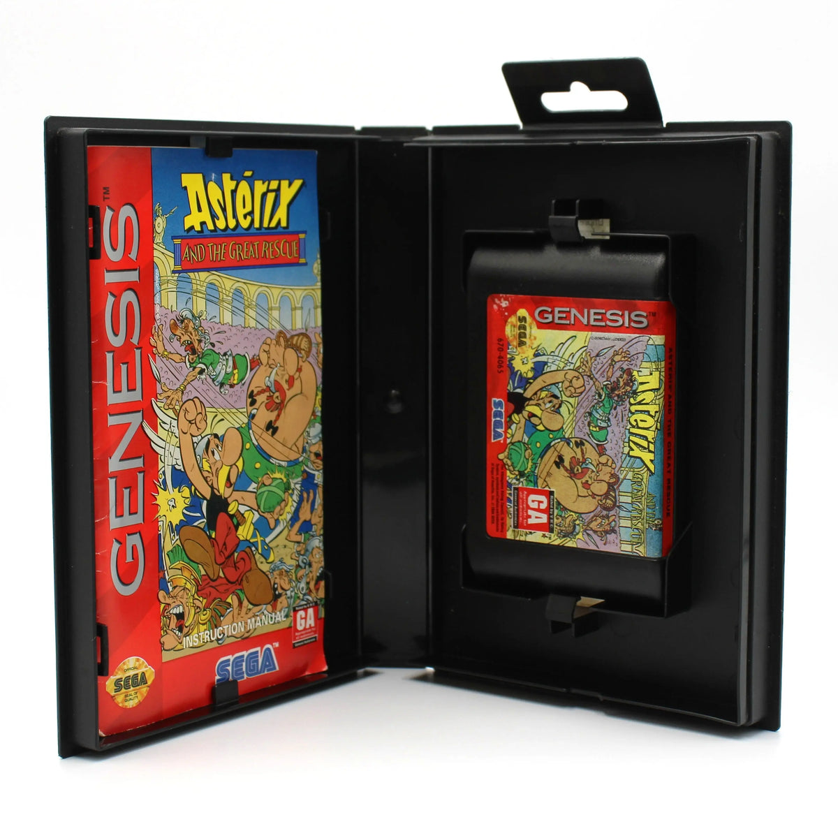 Asterix and the Great Rescue (Sega Genesis, 1994) CIB + Manual! – Video ...