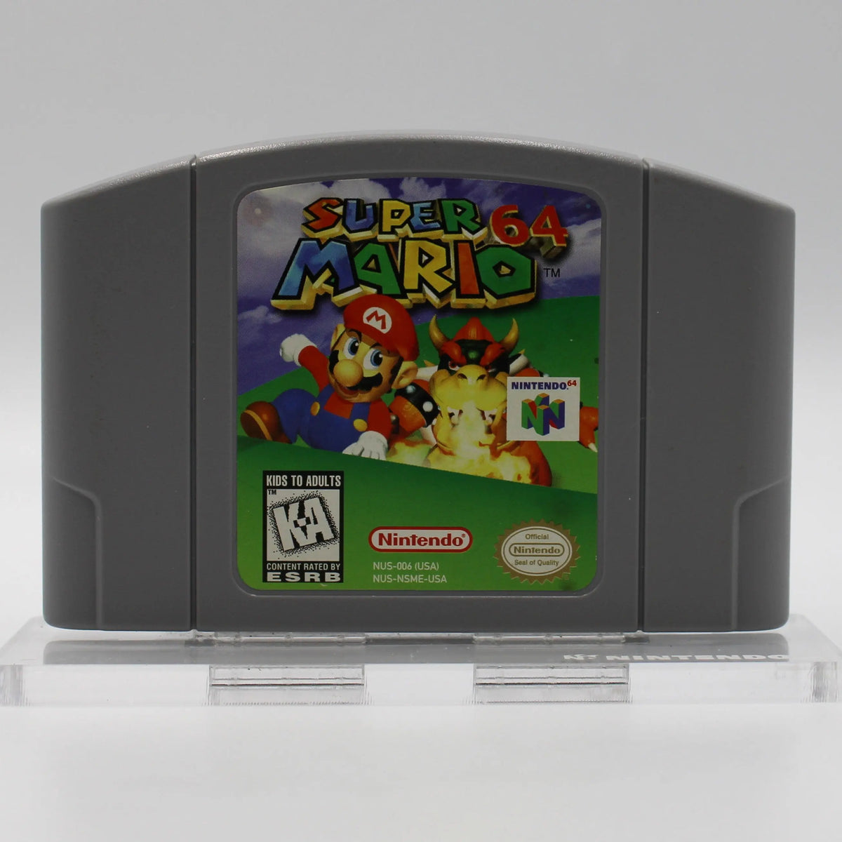 Super Mario 64 (Nintendo 64, N64, 1996) Authentic Game Cartridge ...