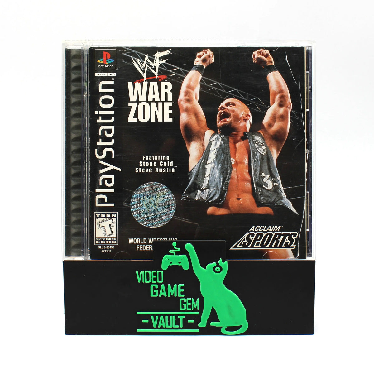 WWF War Zone for Sony PS1 - CIB – Video Game Gem Vault